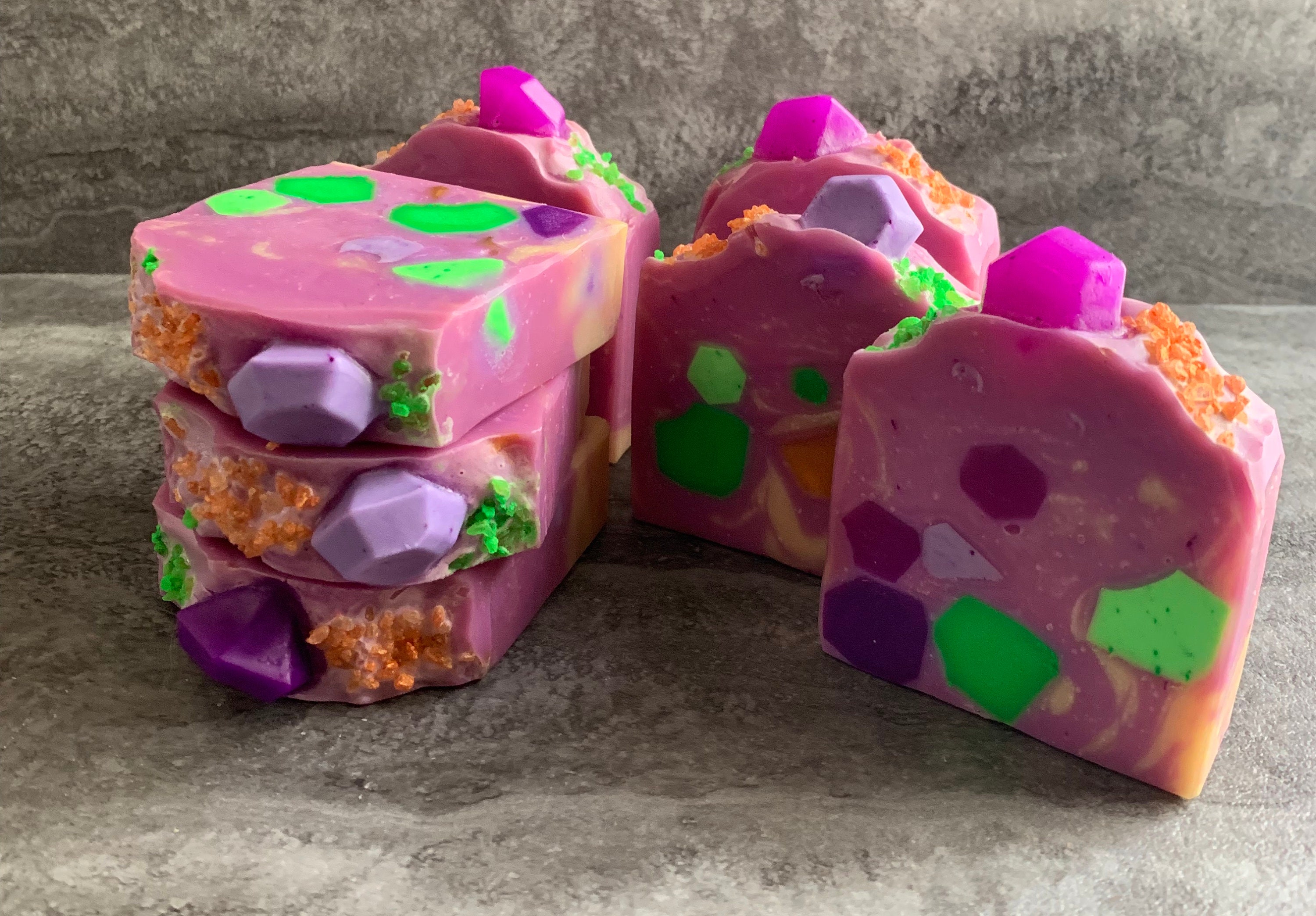 MONSTER MASH Handcrafted Artisan Soap Bar, Cold Process Soap ...