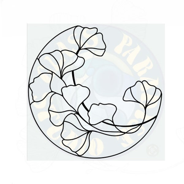 Sunset Stained Glass Pattern PDF Digital File - Etsy Australia