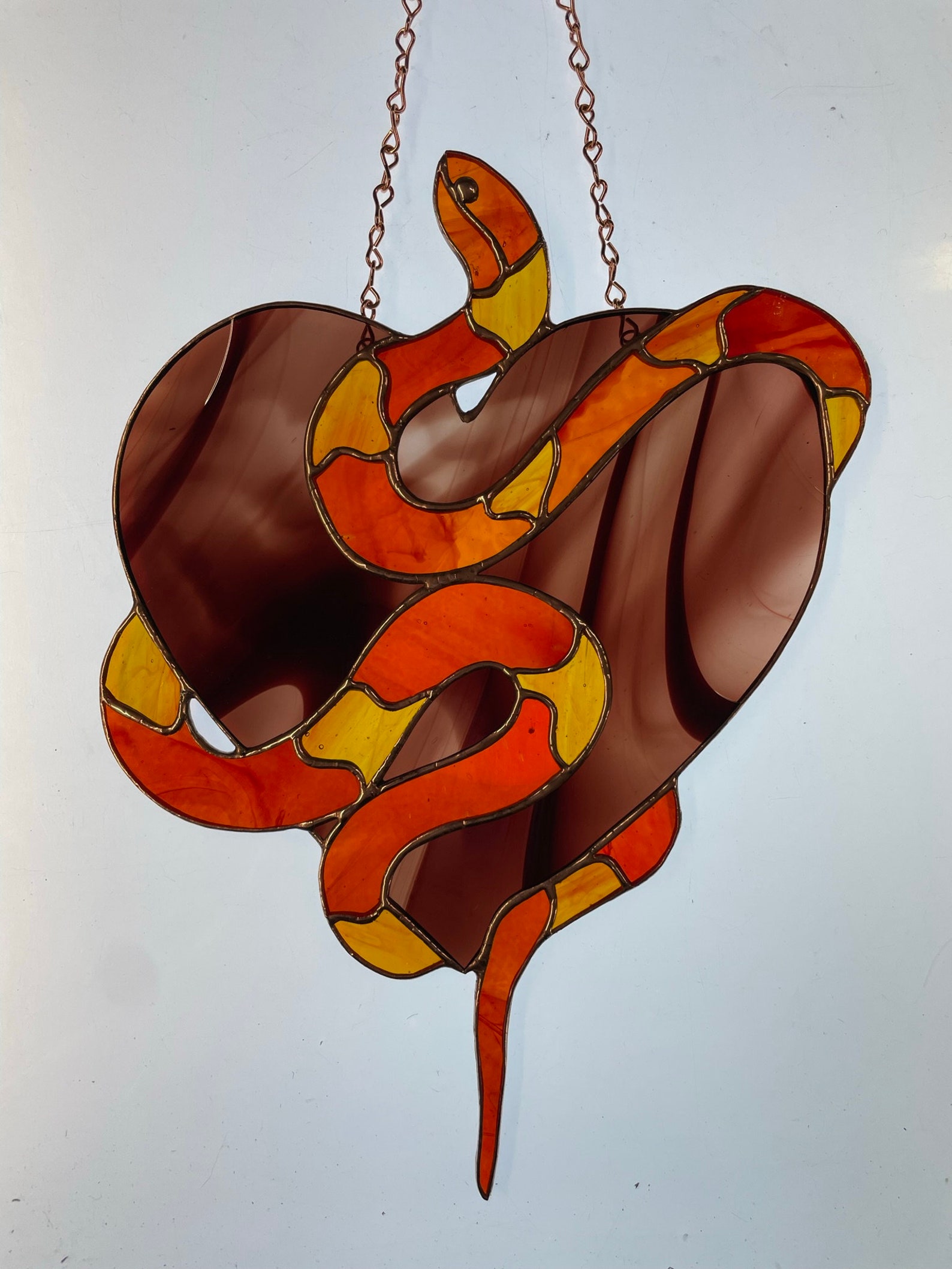 Snake Lover Pattern PDF & PNG Digital File for Stained Glass - Etsy