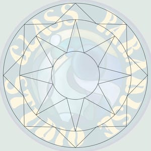 Sunburststained Glass Pattern PDF, Jpg, Png, and Psd Digital File ...