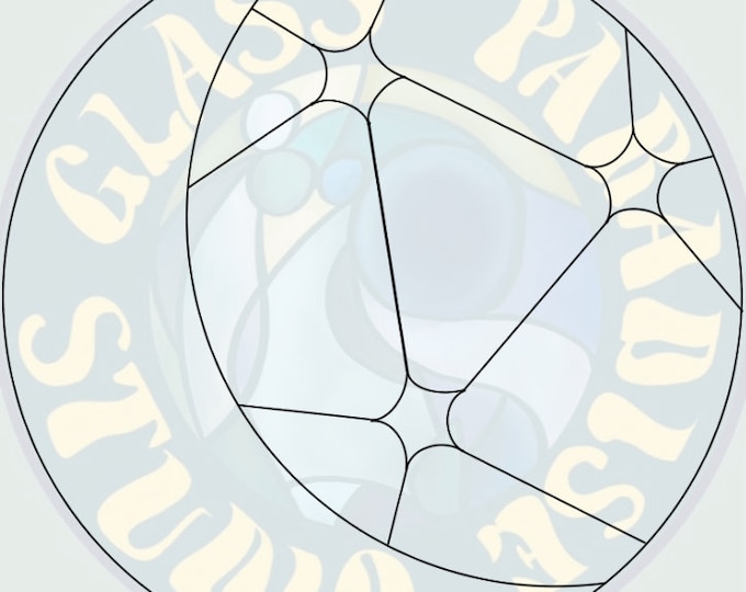 Stained Glass Pattern // DIGITAL DOWNLOAD - Starry Night - Etsy Canada
