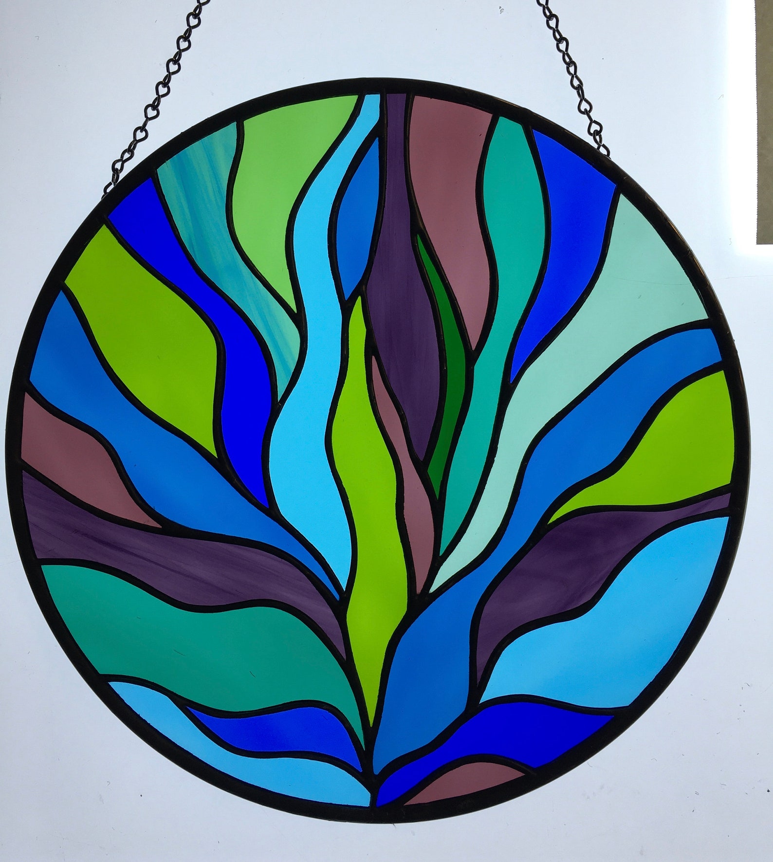 Solar Flare/agave Stained Glass Pattern PDF Digital File - Etsy