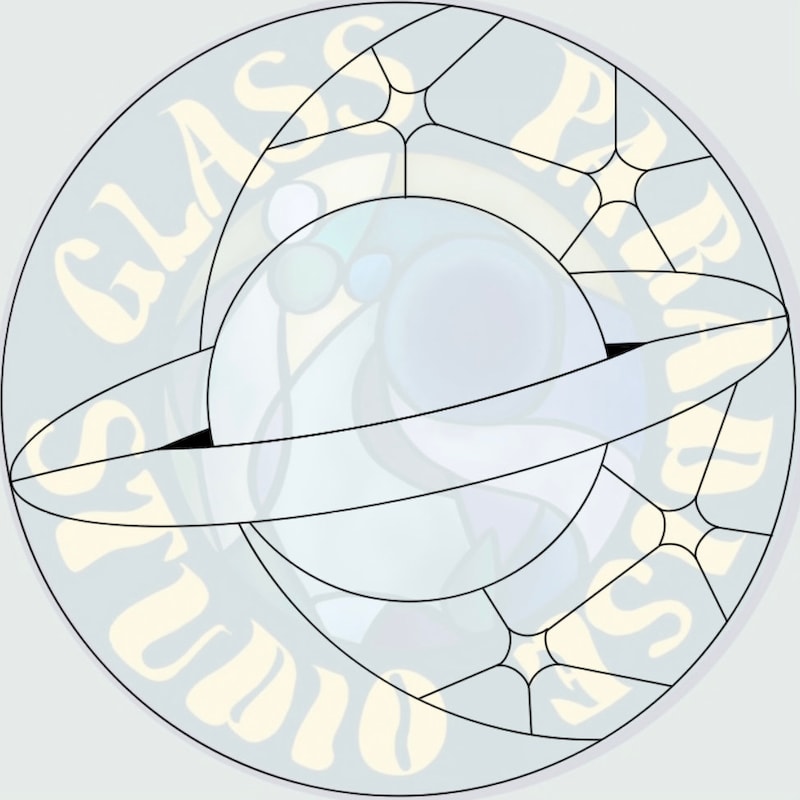 Stained Glass Planet - Etsy
