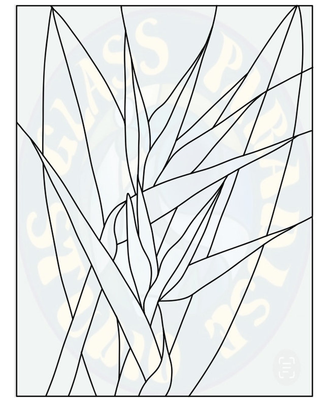 Bird of Paradise 1 Pattern PDF,PNG Digital File - Etsy