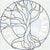 Windy Tree Stained Glass Pattern PDF Digital File - Etsy