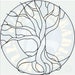 Windy Tree Stained Glass Pattern PDF Digital File - Etsy
