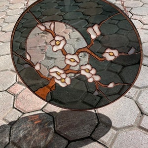 Night Dogwood Stained Glass Advanced Pattern PDF Digital File, Needs to ...
