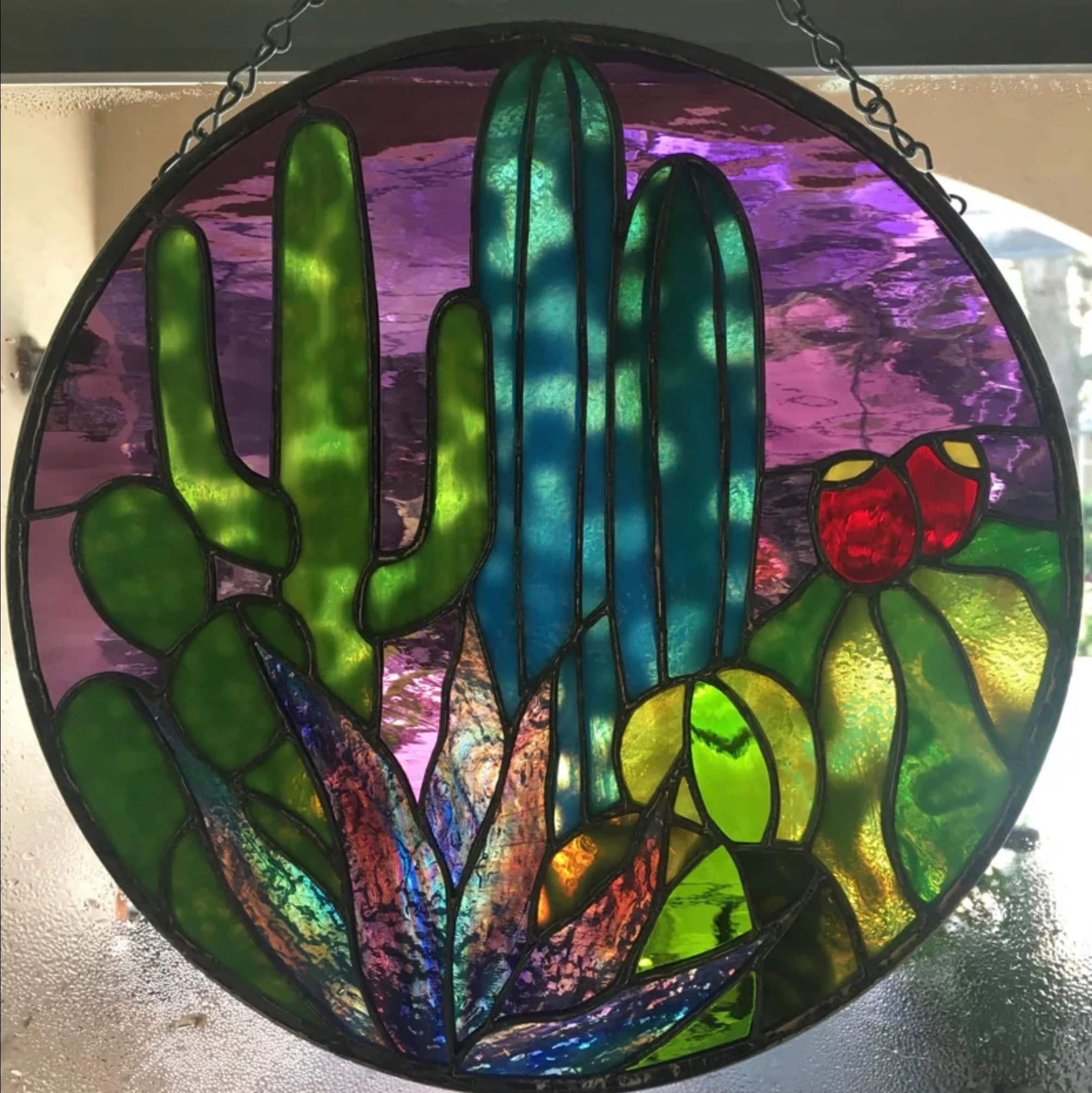 Cactus Themed Patterns | 3 Pack | Stained Glass Pattern PDF Digital ...