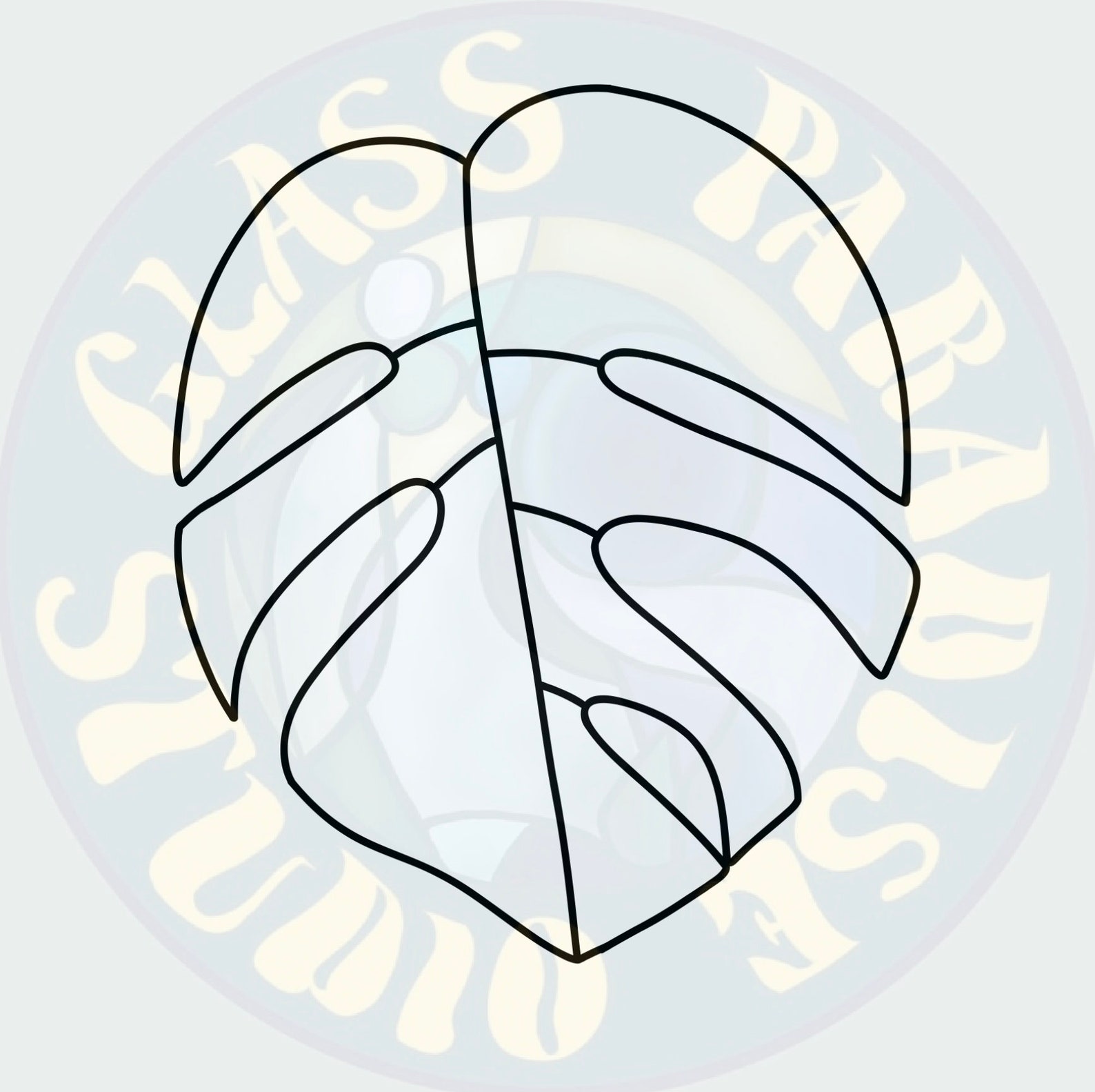 Mini Monstera Leaves Sun Catcher Pattern PDF, PNG, Svg, Psd, Jpg ...