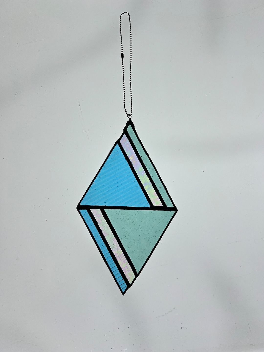 5 Modern Stained Glass Sun Catcher - Etsy