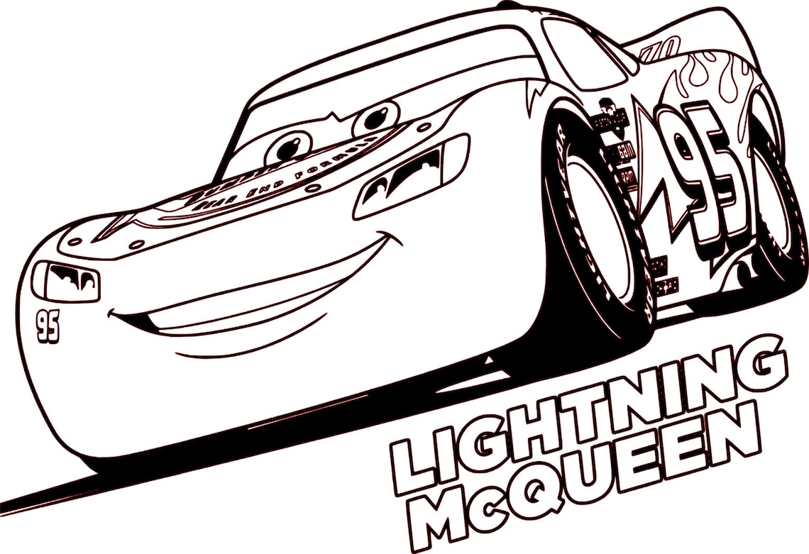 Mcqueen Svg - Etsy