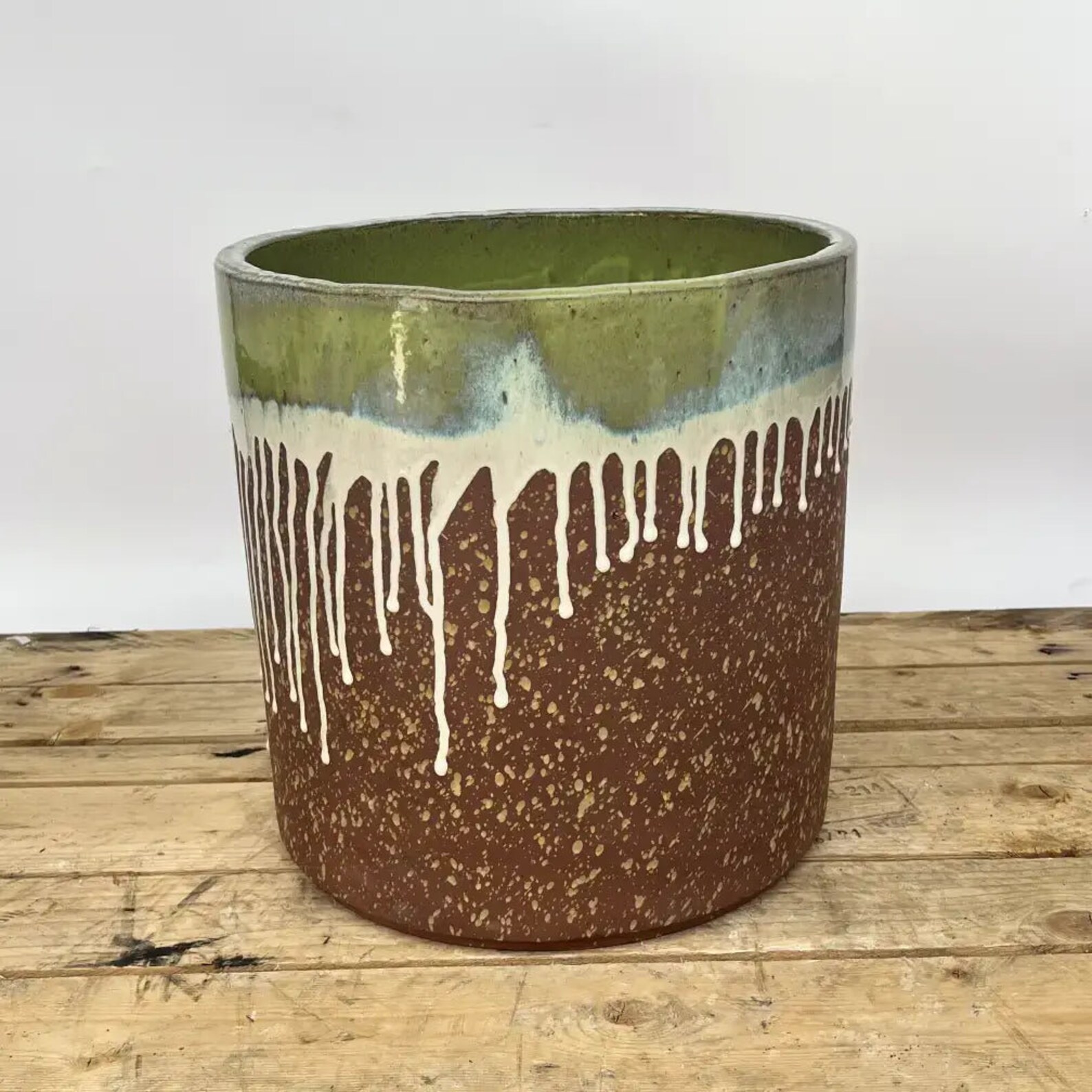 Lemon Sand Short Cylinder Planter - Etsy