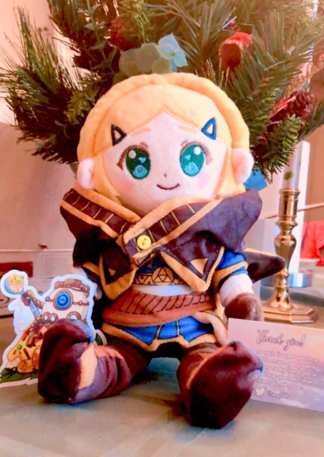 Zelda Inspired Plush Doll - Etsy