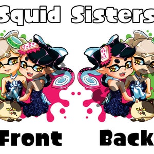 Splatoon Inspired Acrylic Keychains - Etsy