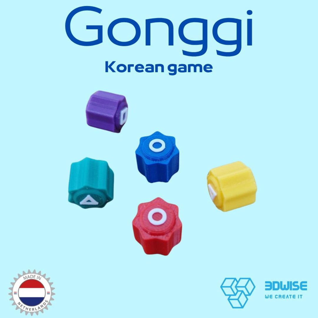 Gonggi Stones - Korean Dice Game - Coordination Game - Etsy