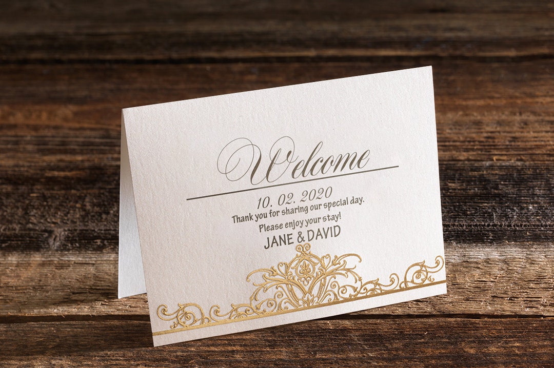 WEDDING INVITATION Name Tags Greetings IET92 - Etsy