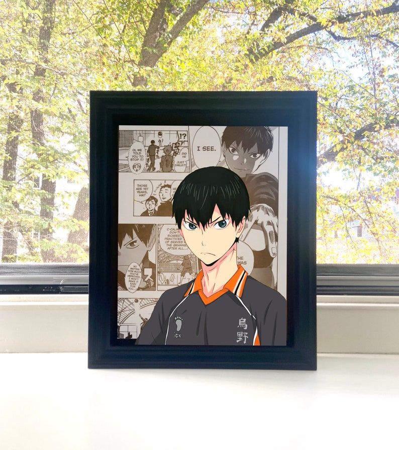 Kageyama Tobio Haikyuu Decorative 3D Picture Frame - Etsy