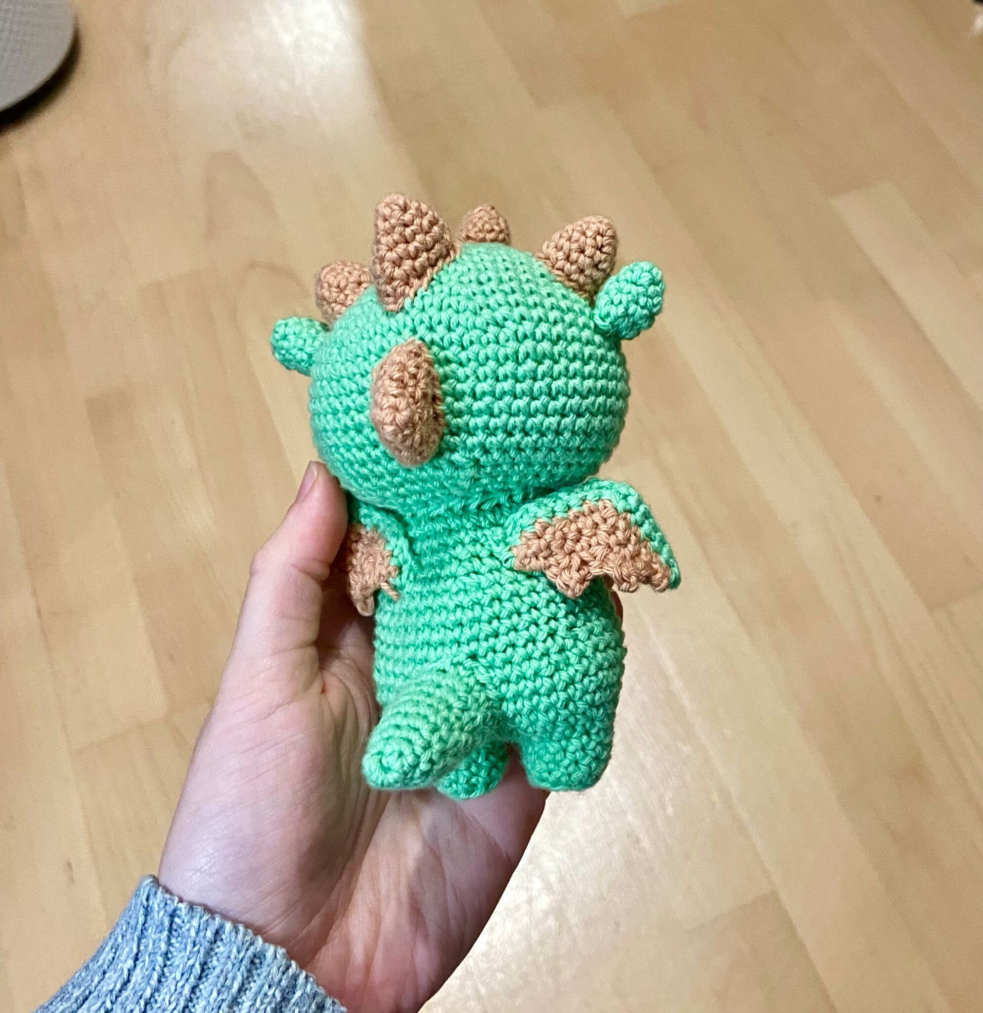 Cute Baby Dragon Pattern Crochet Patterns Dragon Amigurumi English PDF ...