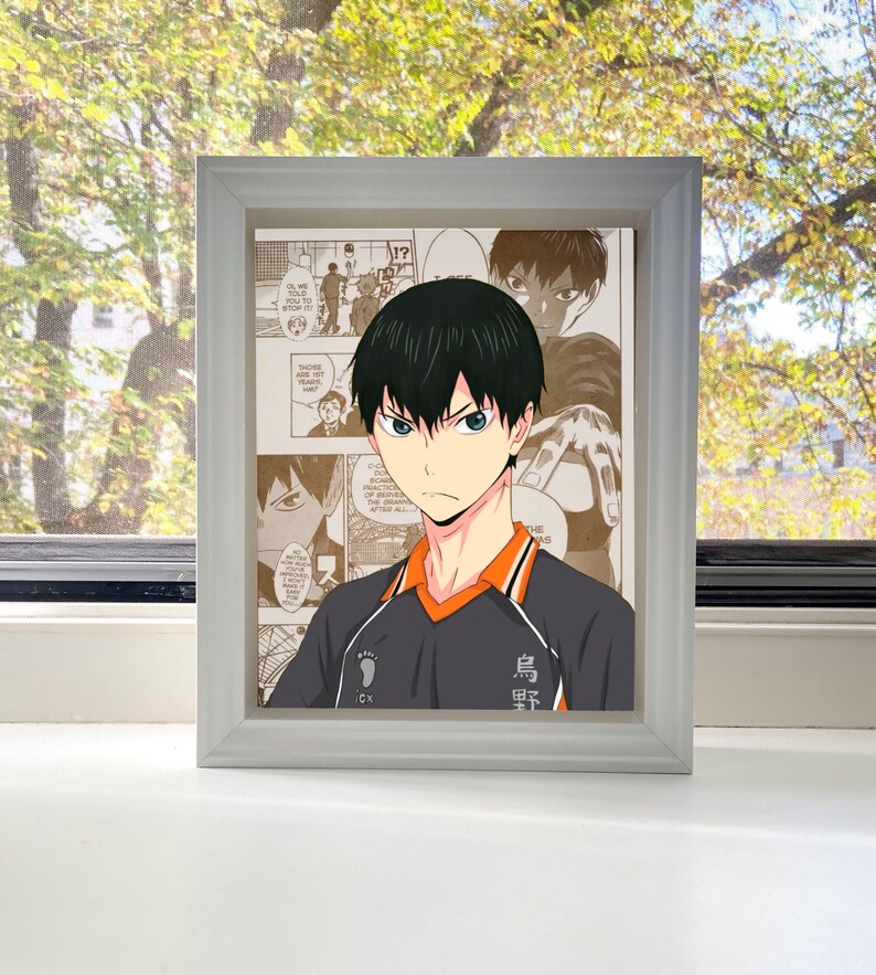Kageyama Tobio Haikyuu Decorative 3D Picture Frame - Etsy
