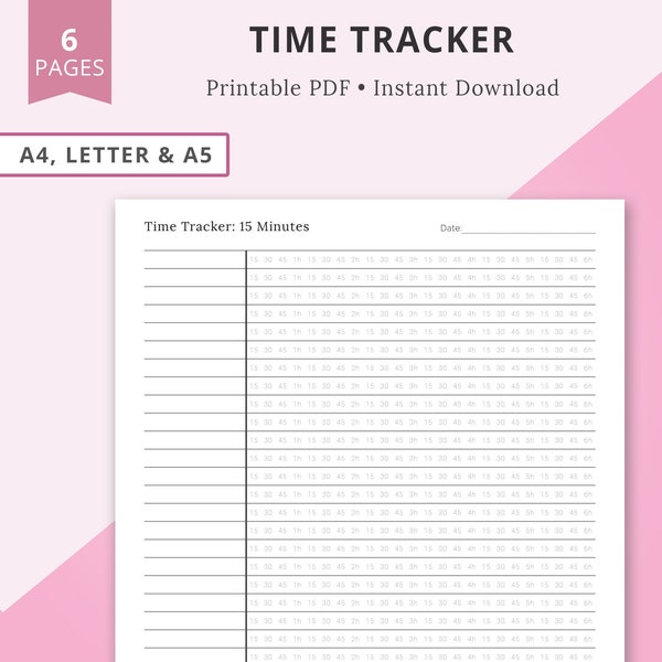 Time Schedule Study - Etsy