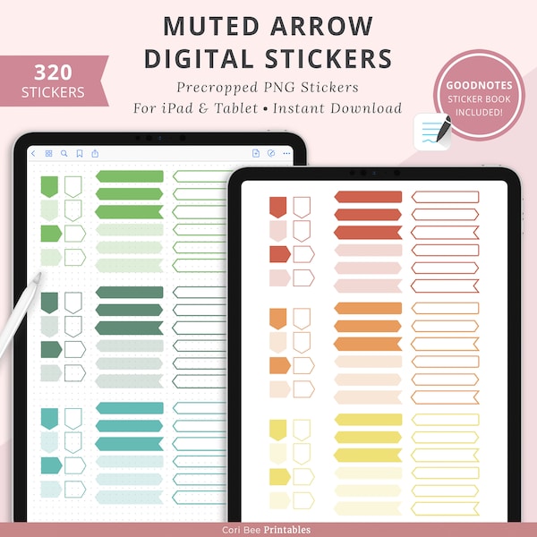 Arrow Stickers - Etsy