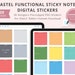 Goodnotes Digital Stickers, Planner Stickers, Functional Sticky Note ...