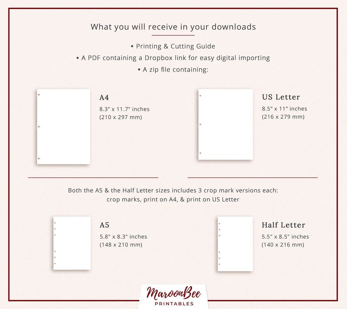 Editable Monthly Overview Printable Template, Month at a Glance ...