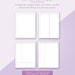 Big Happy Planner Template, Printable Happy Planner Insert, Header ...