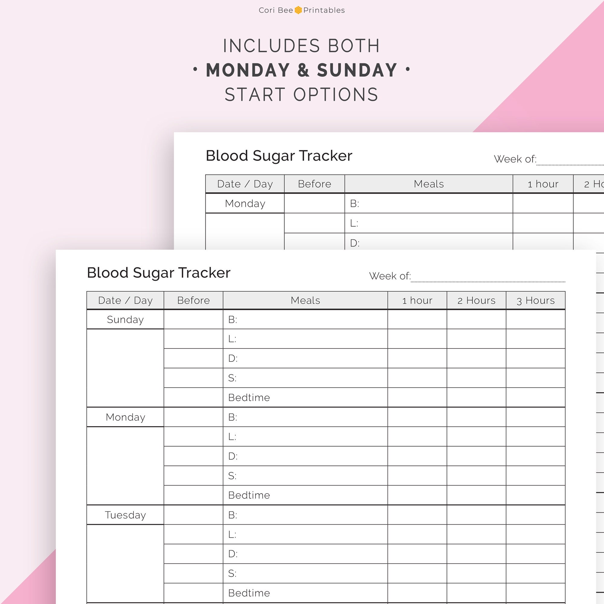 Blood Sugar Tracker, Insulin Tracker, Diabetes Tracker, Medical Tracker ...