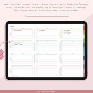 Blank Digital Sticker Book, Goodnotes Digital Planner Stickers, Blank ...