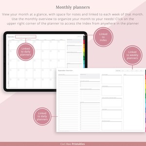 Undated Landscape Digital Planner, Goodnotes Planner, Digital Landscape ...