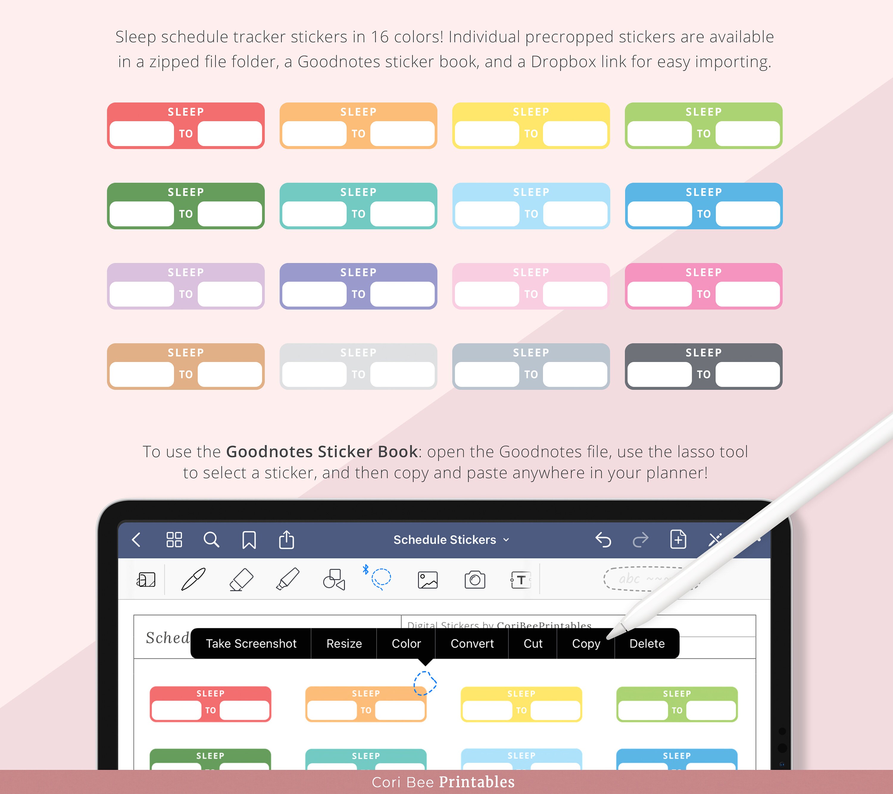 Goodnotes Digital Planner Stickers, Digital Stickers, Planner Stickers ...