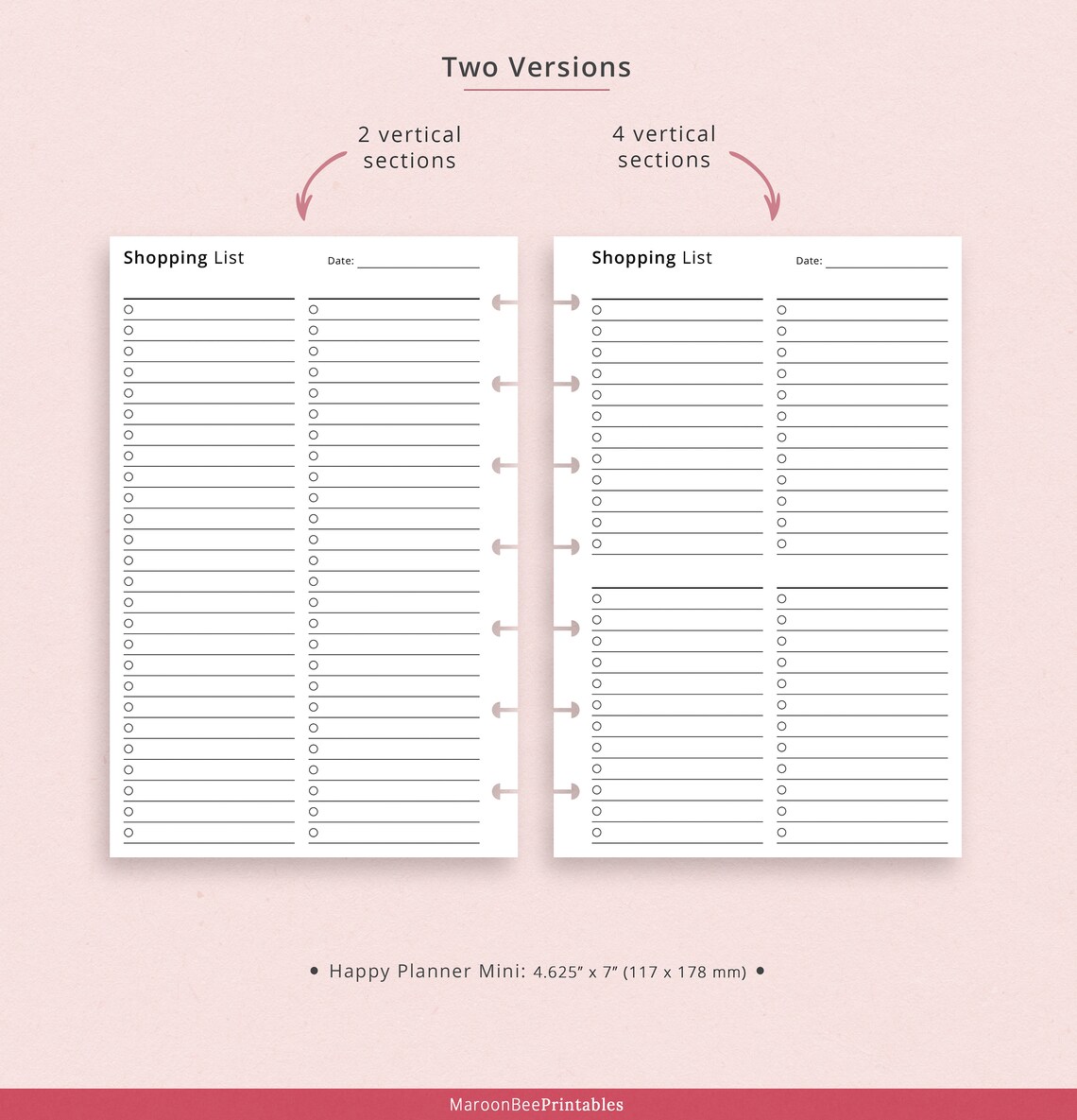 Editable Shopping List Fillable to Do List Template Editable - Etsy