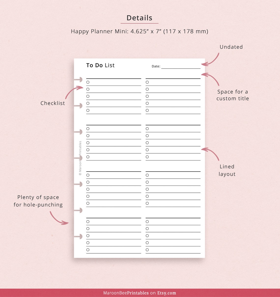 Editable to Do List Fillable to Do List Template Editable | Etsy