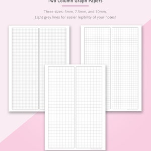 Graph Paper, Graph Note Paper, Graph Notebook Paper, Printable Graph ...