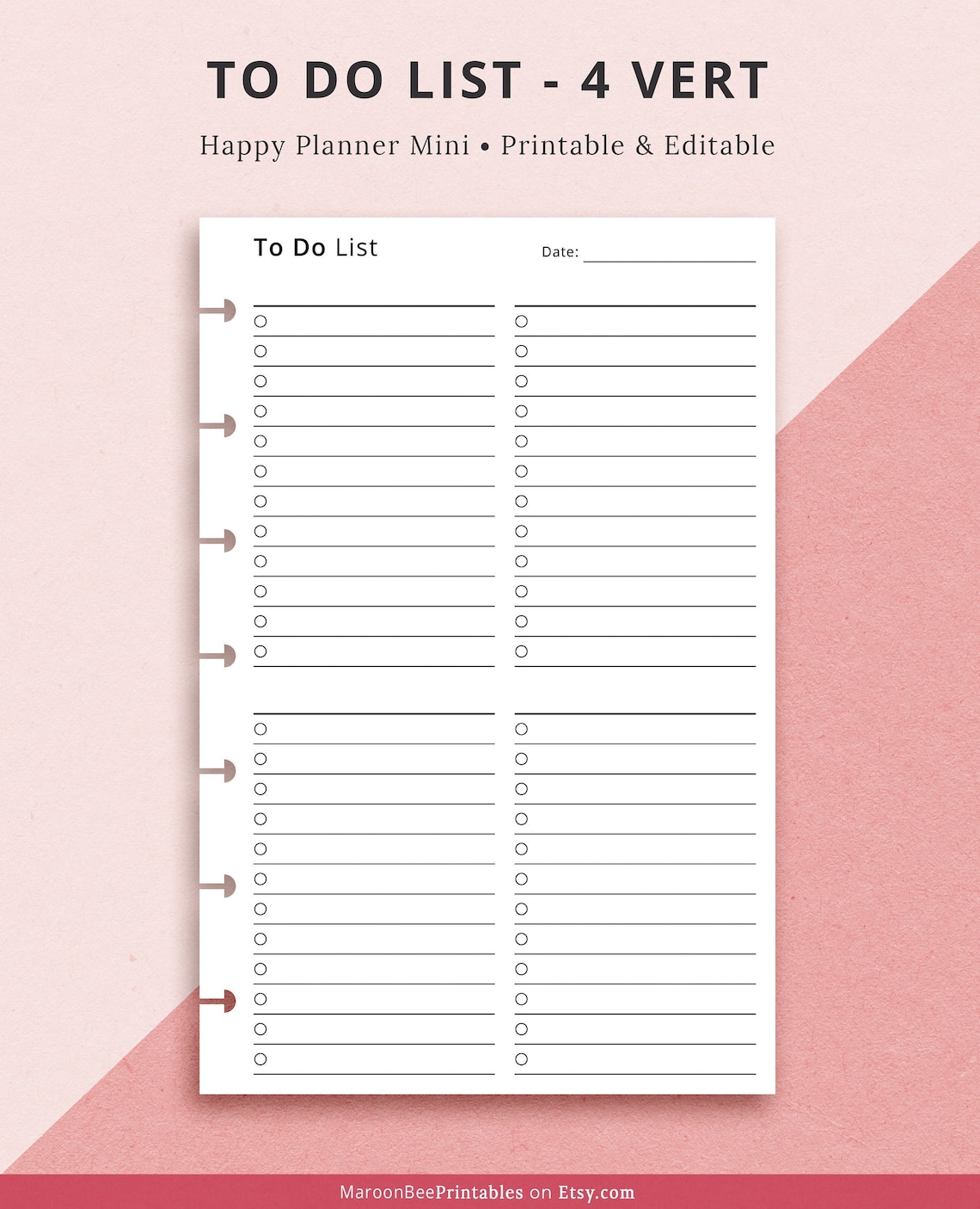 Editable to Do List Template Fillable to Do List Happy - Etsy
