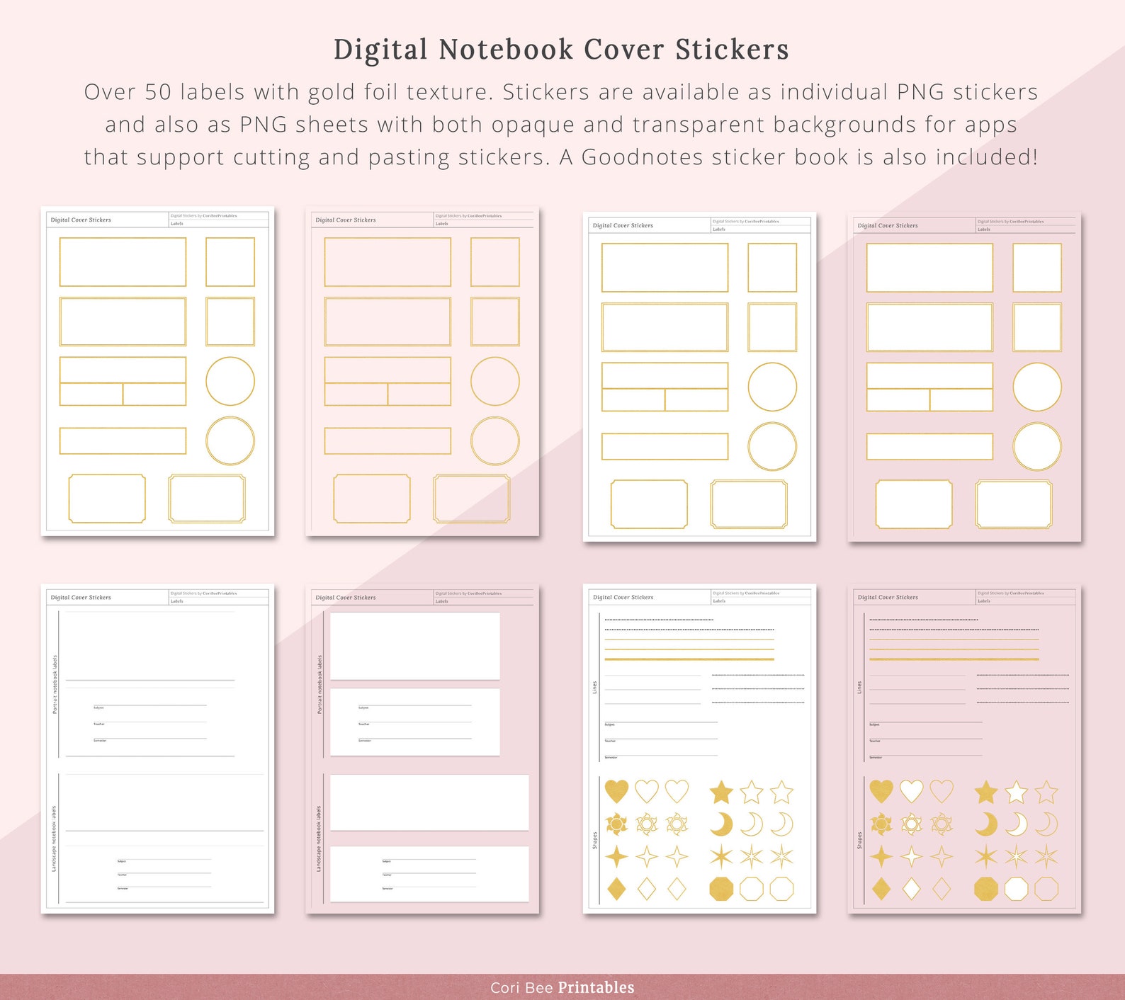 Composition Notebook Covers, Composition Book Covers, Digital ...