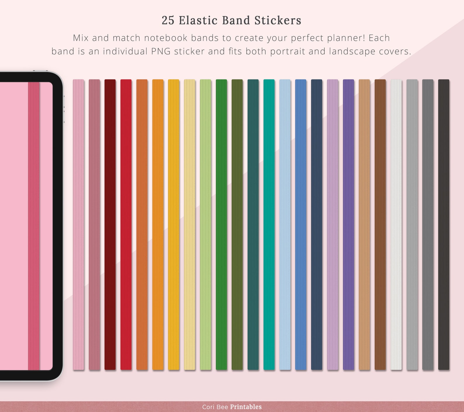 Composition Notebook Covers, Composition Book Covers, Digital 