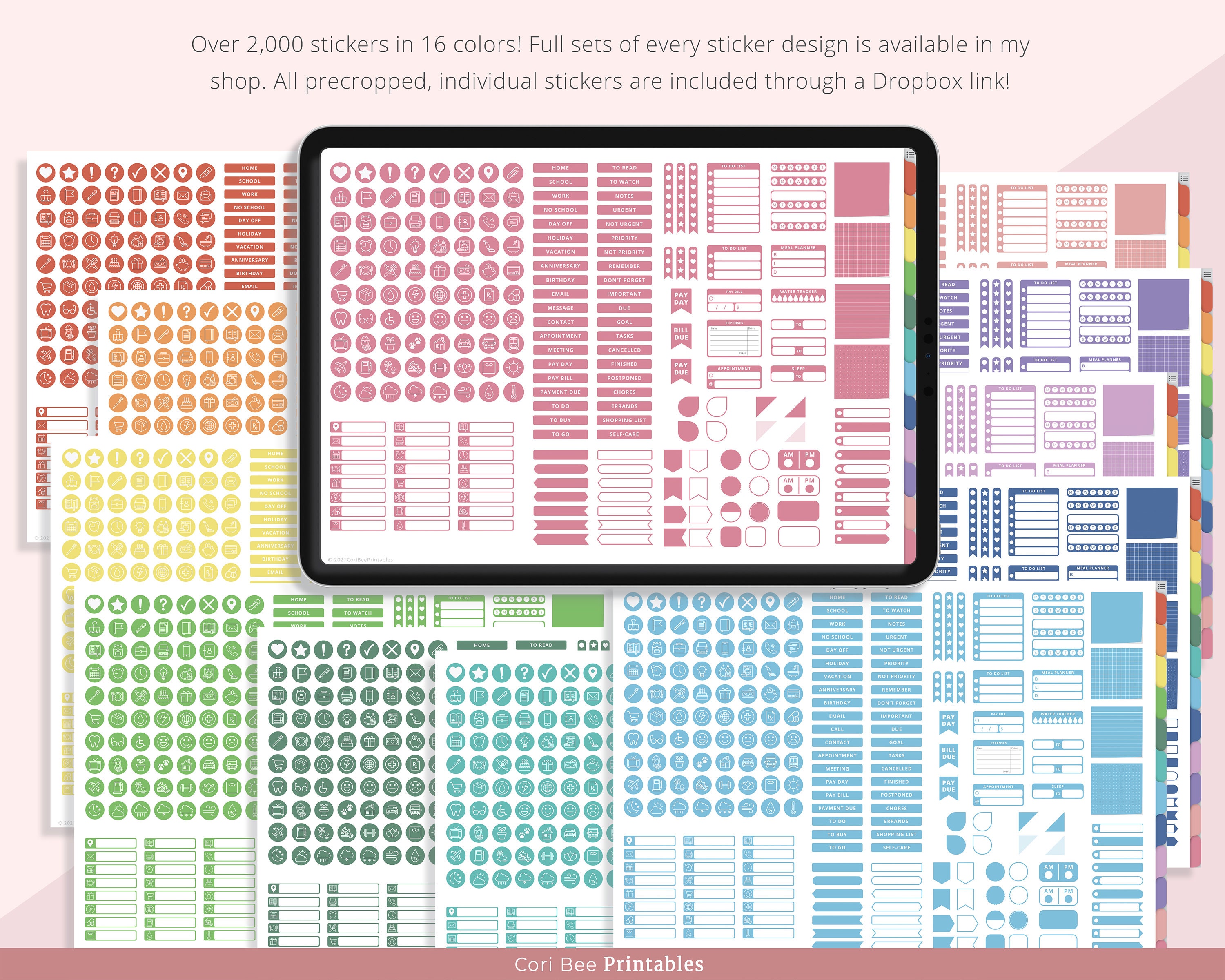 Ultimate Goodnotes Sticker Book, Digital Stickers, Digital Planner ...