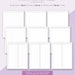 Big Happy Planner Template, Printable Happy Planner Insert, Header ...