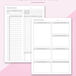 Productivity Planner Bundle, Deluxe Priority Matrix, 100 Days of ...
