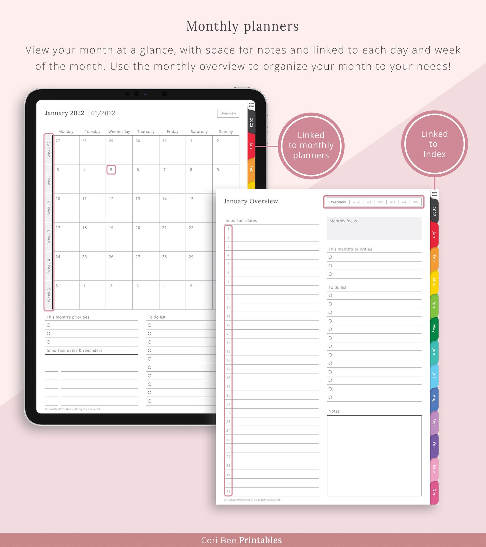 Free digital planner goodnotes 2022 - quickgugl