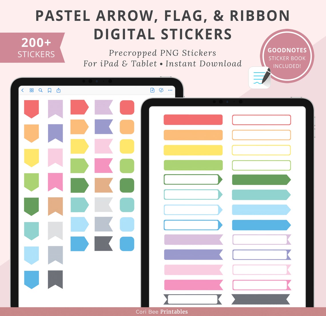 Goodnotes Digital Stickers PNG Digital Stickers Precropped - Etsy