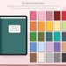 Tinted Dotted Digital Notebook Covers, Digital Planner Covers, Portrait ...