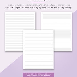 Big Happy Planner Inserts, Happy Planner Printable, Big HP, Letter ...
