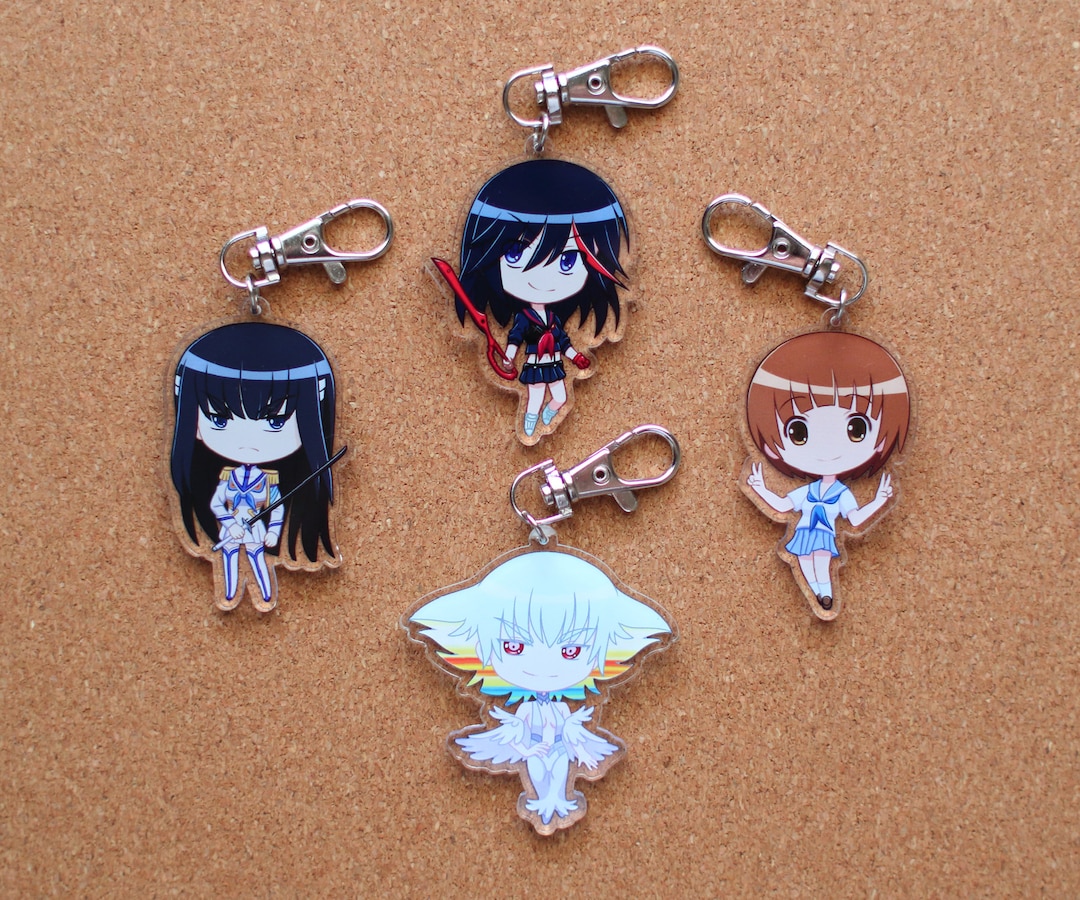 Anime 2.5" Acrylic Charms (double-sided, as Depicted) - Etsy