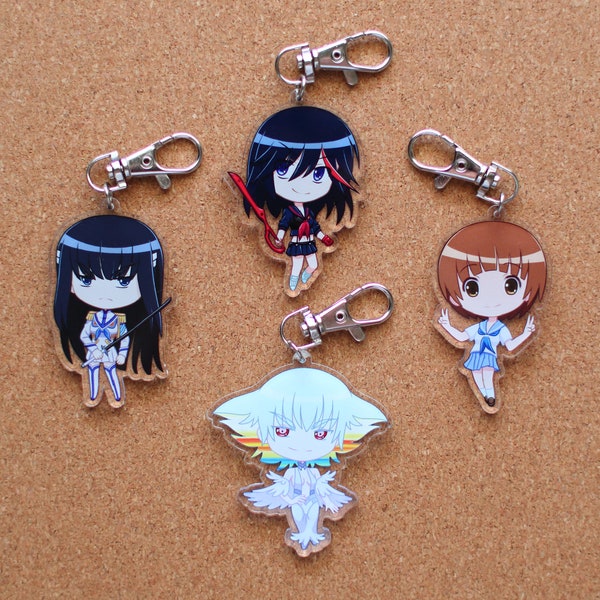Anime Keychain - Etsy