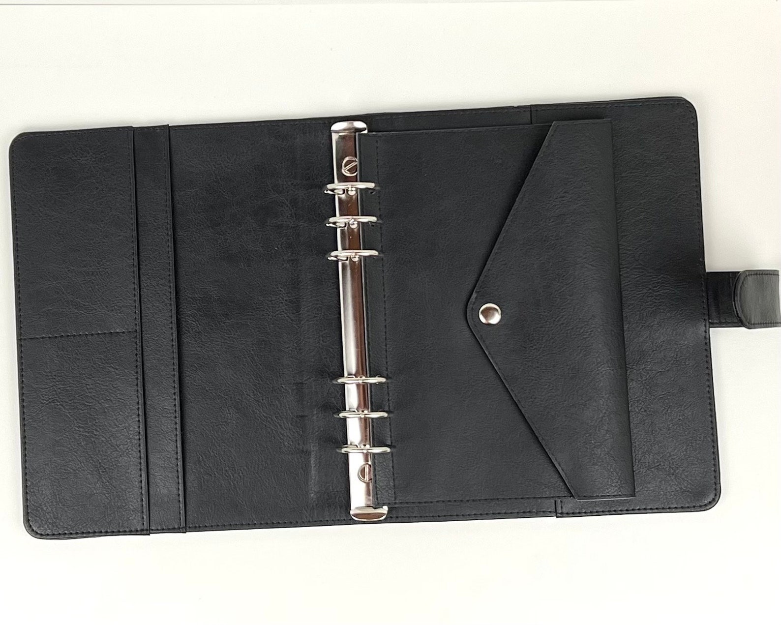 A5 Planner Binder With Envelope Elegant and Refillable 6 Ring Binder ...
