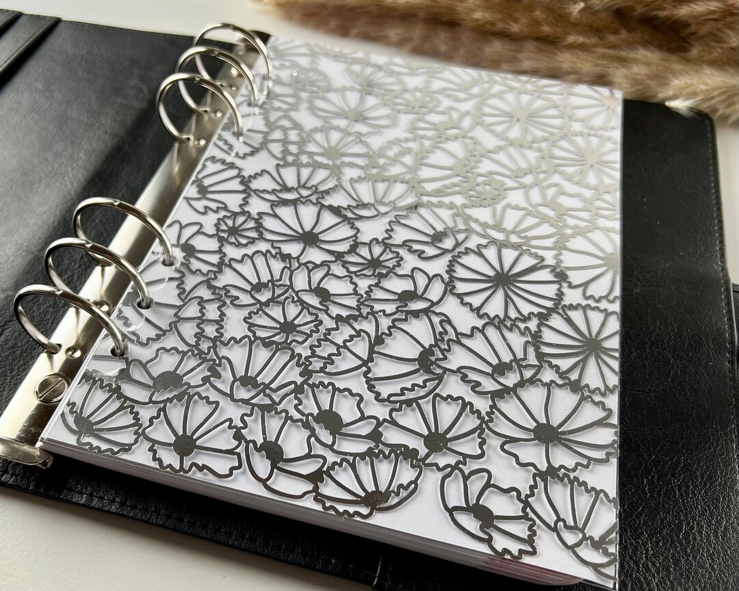 Planner Dashboard || Foiled Acetate || 6 Ring Planner || Planner Insert ...