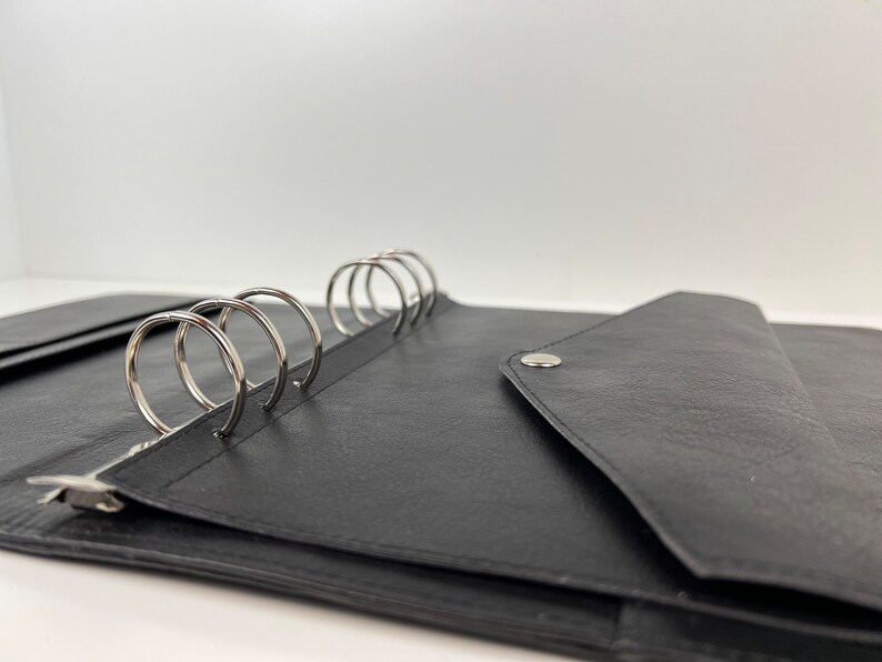 A5 Planner Binder With Envelope Elegant and Refillable 6 Ring Binder ...